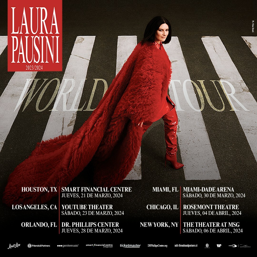 LAURA PAUSINI REGRESA A LOS ESCENARIOS DE ESTADOS UNIDOS EN SU NUEVA GIRA MUNDIAL ‘LAURA PAUSINI ...