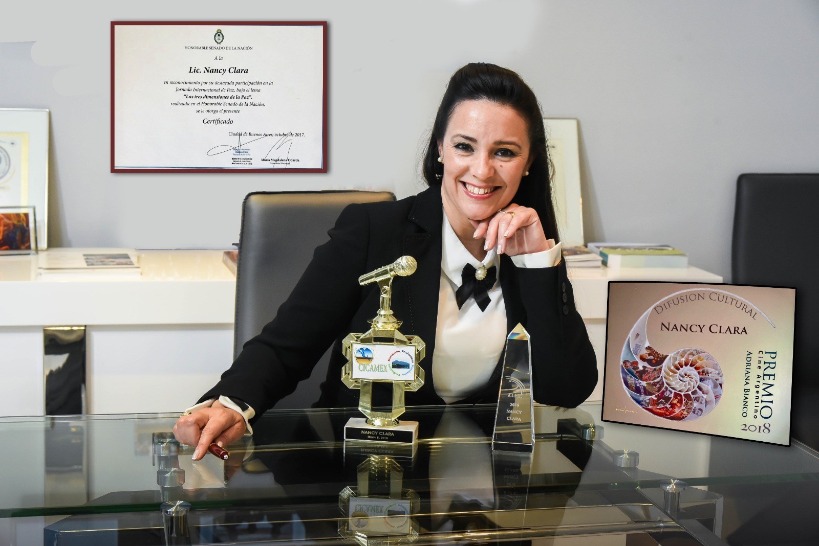 La periodista y Directora de la Argentine American Chamber of Commerce ...