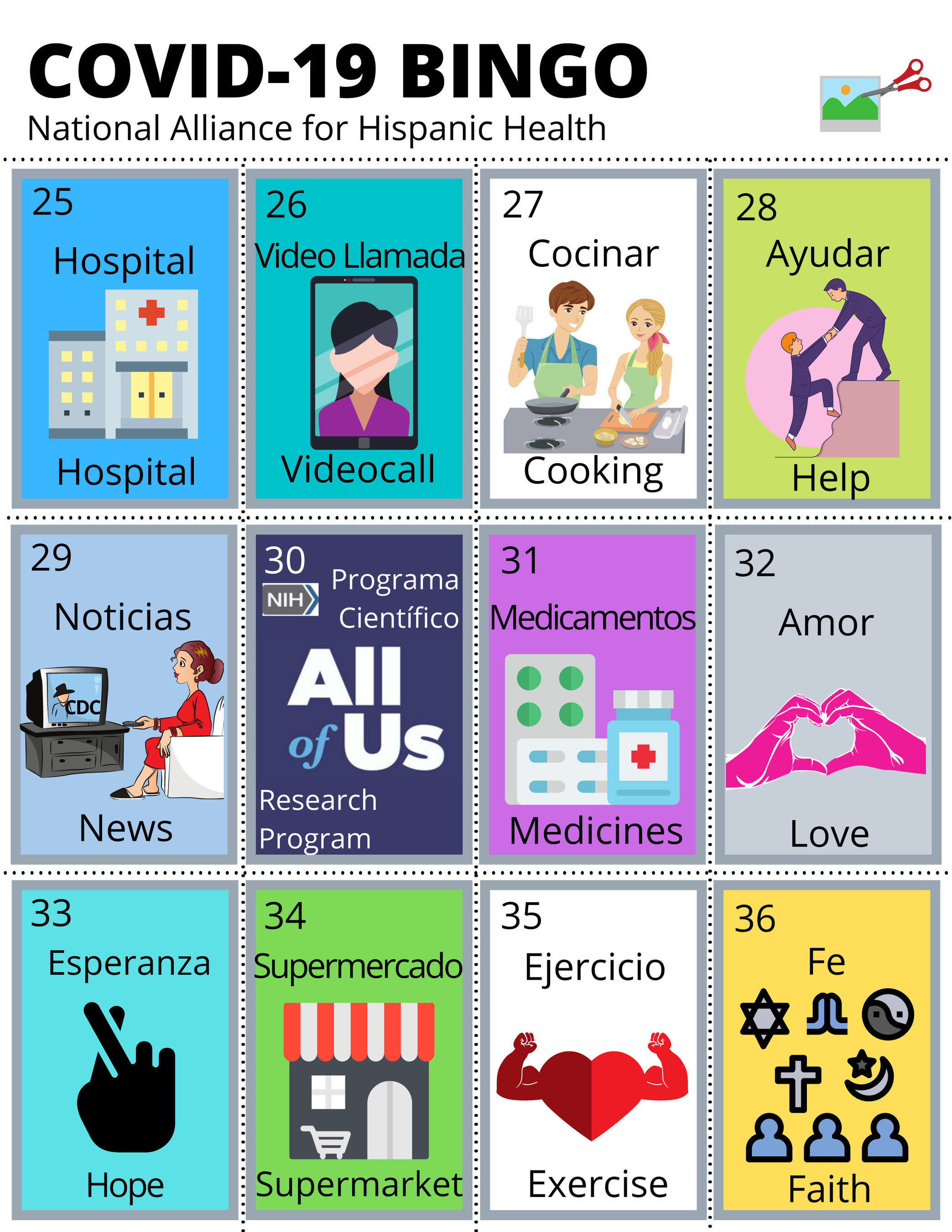 Papá e hija crean versión de bingo familiar «La Lotería» para ayudar a ...